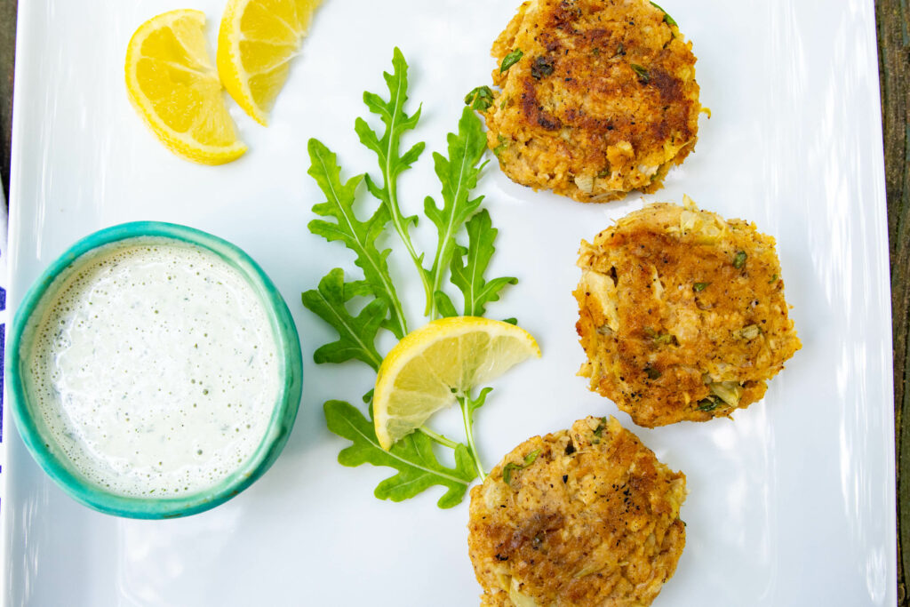 Vegan Crab Cakes - Laura's Vegan Table